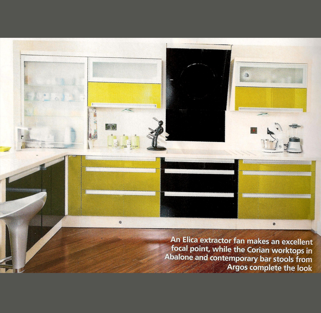 The 'wow' factor in Real Homes Magazine! - Linear Kitchen Designs