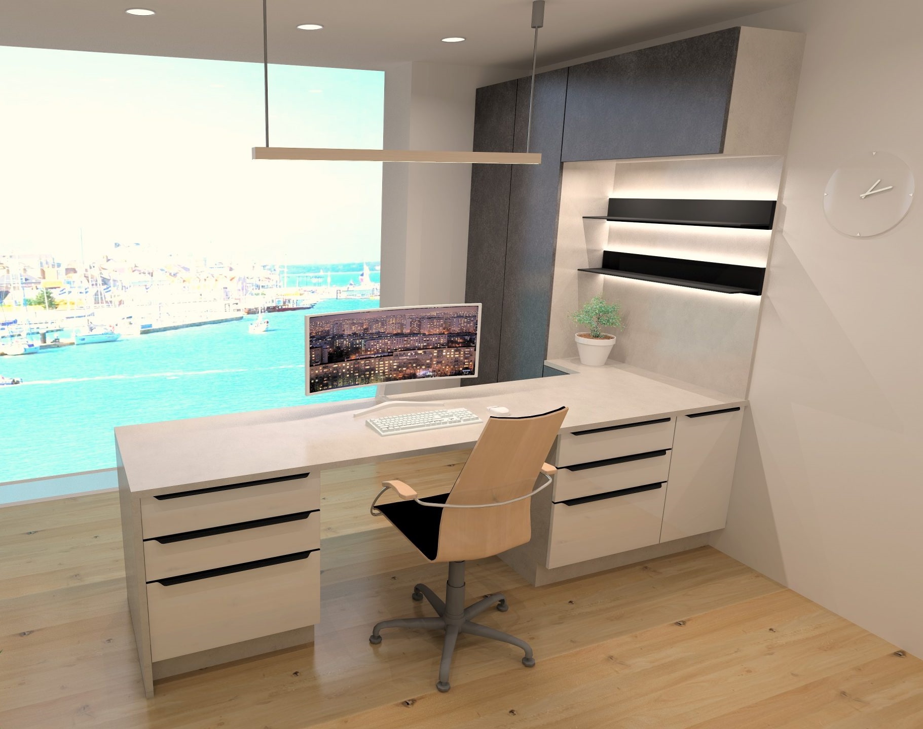 Bespoke Office Design & Installation | Linear Kitchen Design